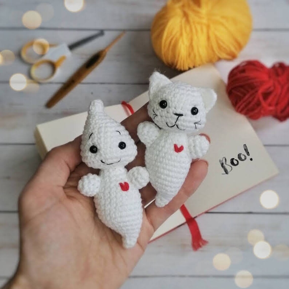 Crochet Halloween Pattern Baby Ghost Amigurumi Cute Small - Etsy