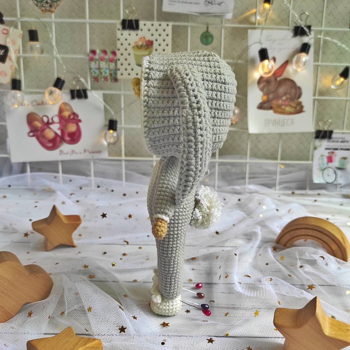 Crochet Bunny Doll Pattern Amigurumi Doll in Bunny Costume - Etsy