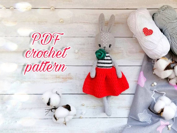 Amigurumi bunny pattern/ Crochet bunny pattern / DIY amigurumi | Etsy