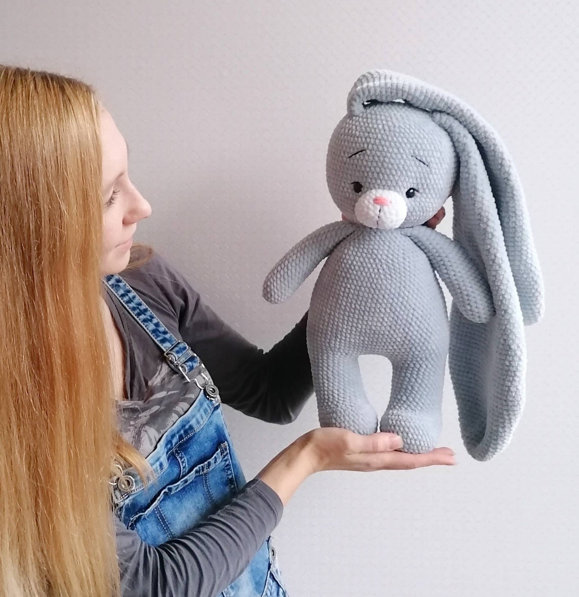 Big Bunny Crochet Pattern / Amigurumi Bunny Pattern / PDF - Etsy