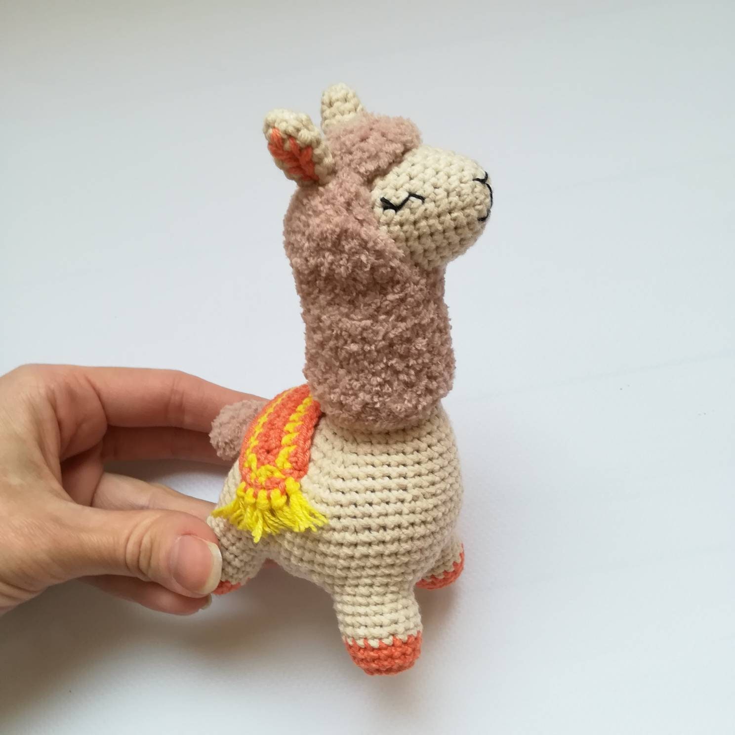Crochet Lama Pattern Softy Alpaca Plush Llama Amigurumi - Etsy