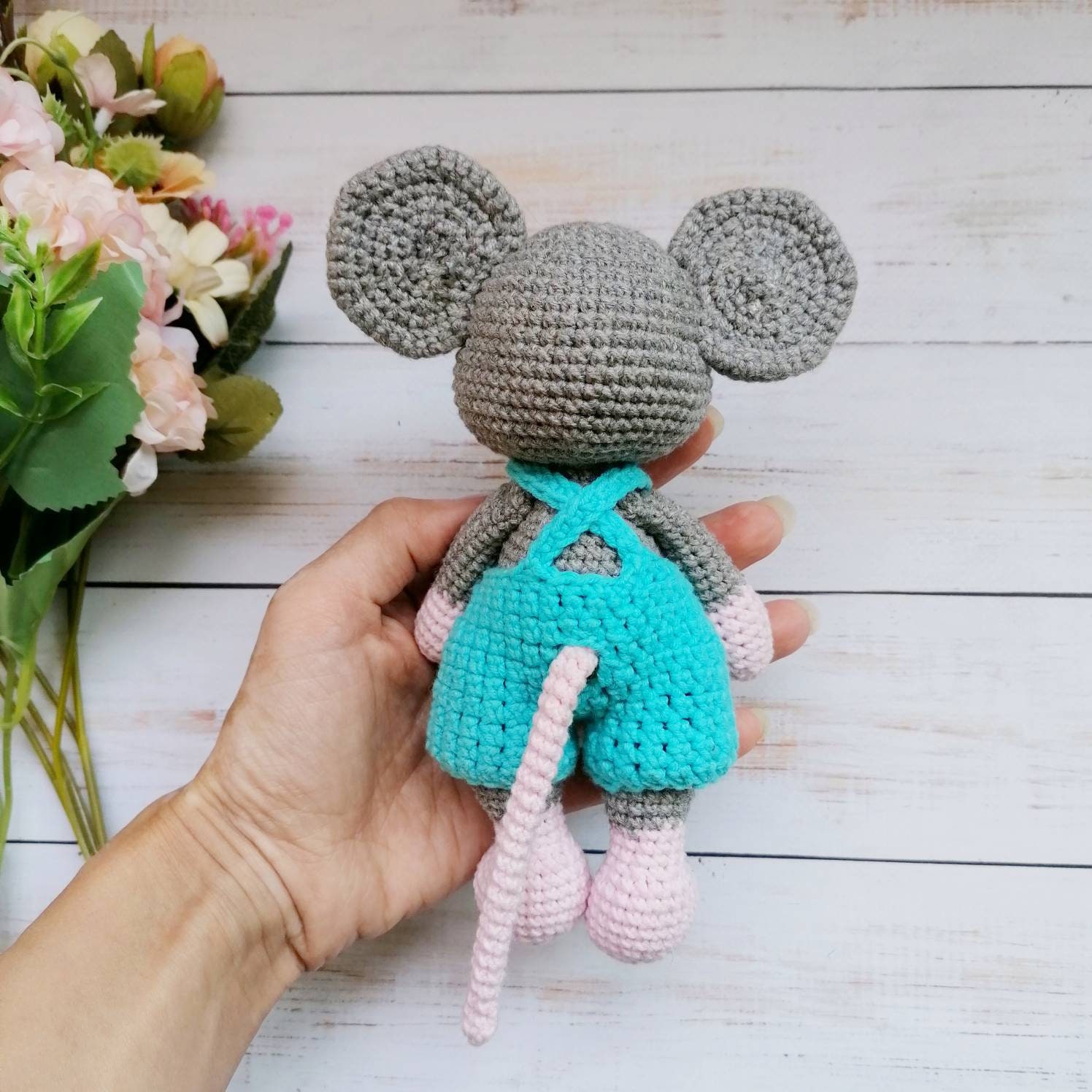 Crochet Mouse Pattern Amigurumi Plush Toy PDF | Etsy UK
