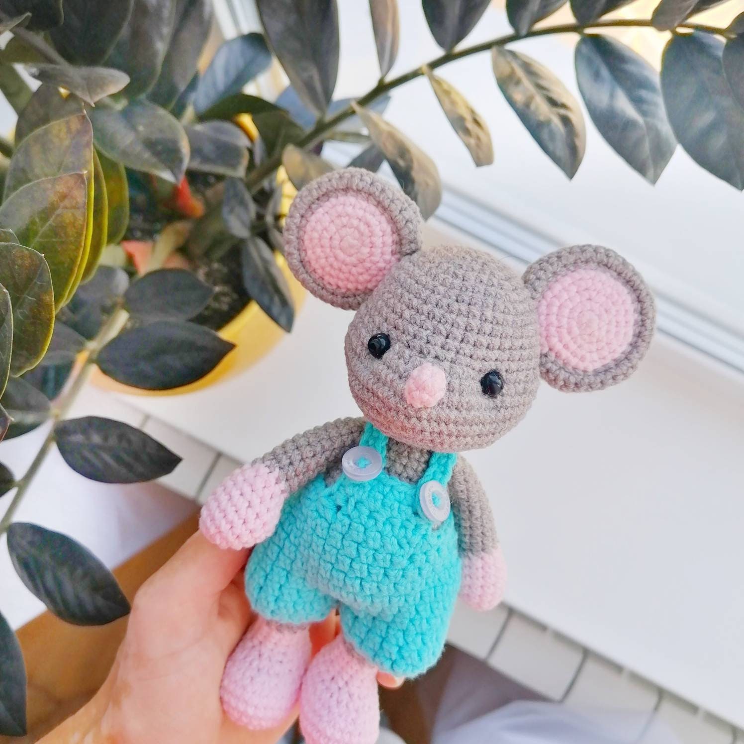 Crochet Mouse Pattern, Amigurumi Plush Toy PDF - Etsy UK