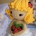 Crochet Doll Pattern, Flower Girl Amigurumi, Dandelion Doll Tutorial in ...