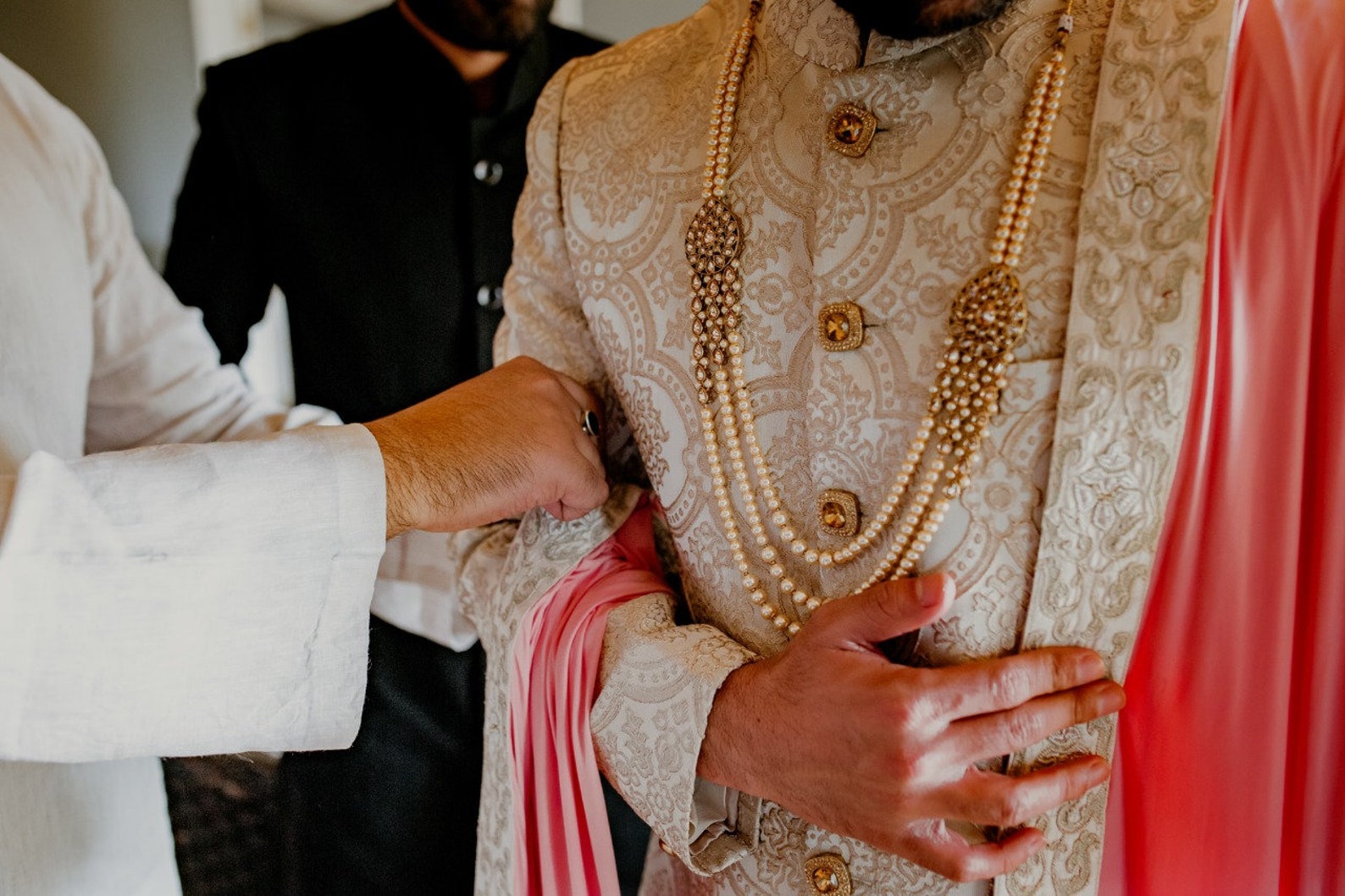 Designer Groom Necklace Dulha Necklace / Sherwani Mala - Etsy