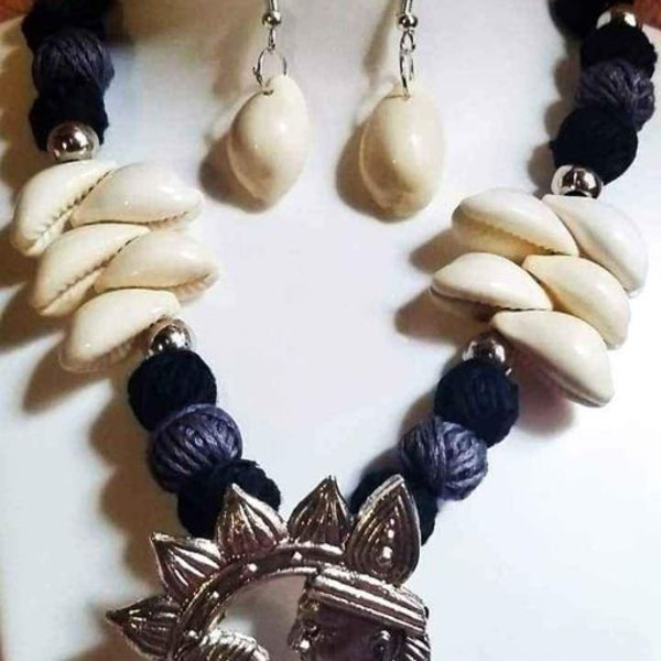 Silk Thread Necklace - Etsy