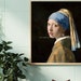 Girl With a Pearl Earring by Johannes Vermeers.1665 Art Print, Classic ...