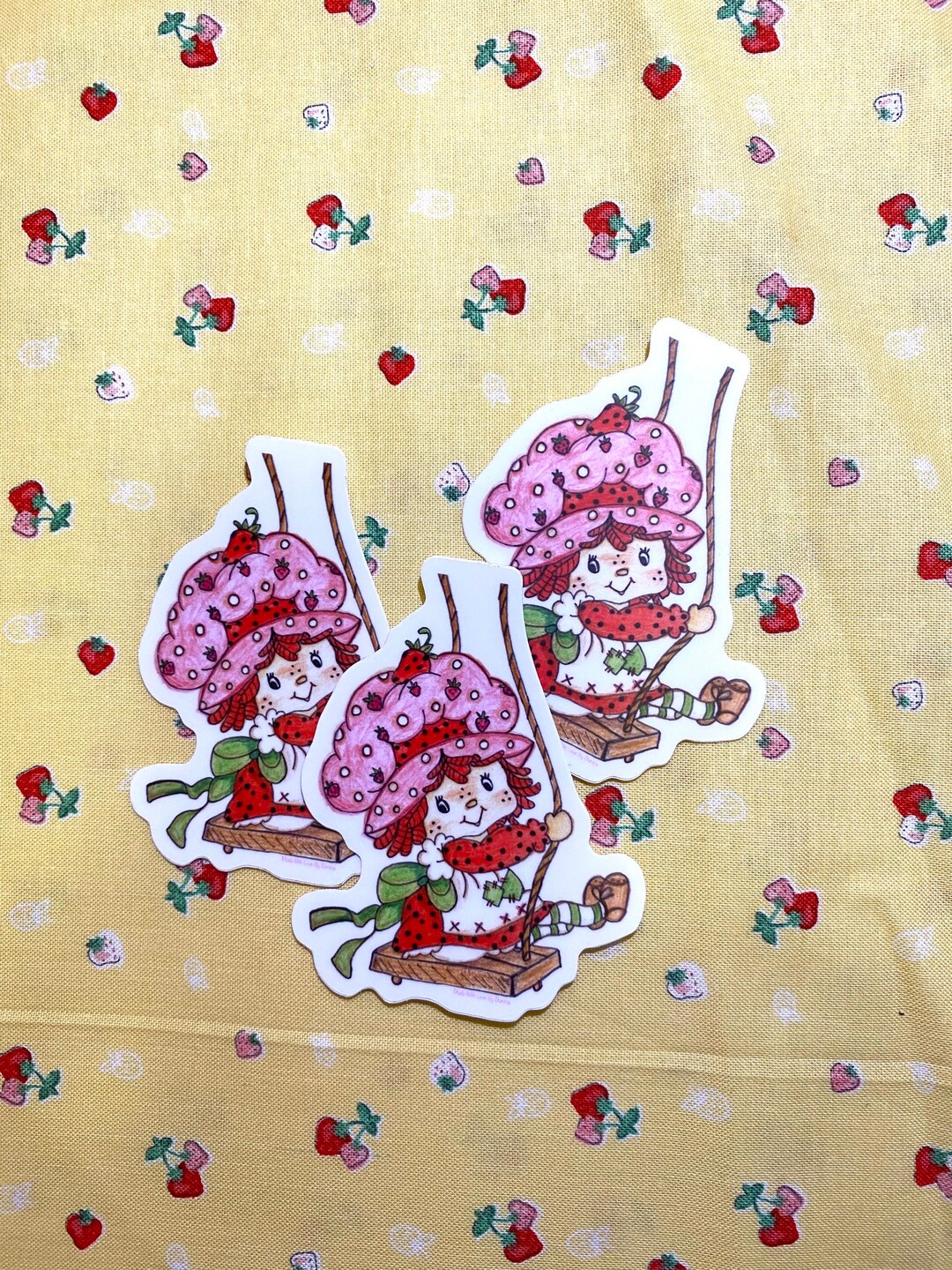 Strawberry Shortcake Sticker - Etsy