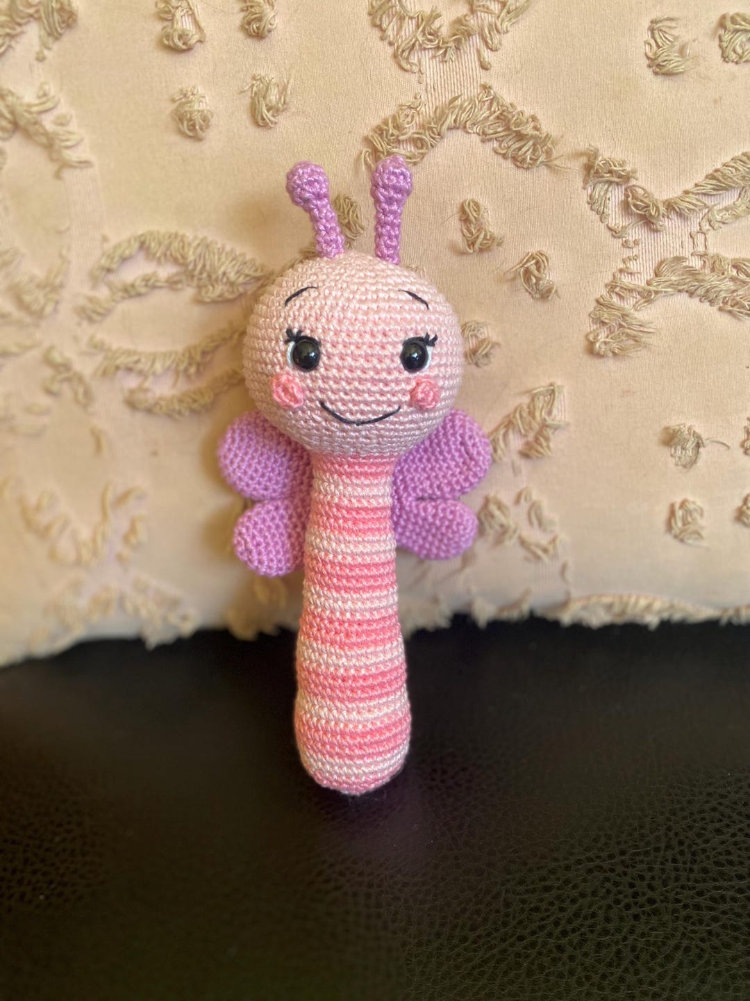 Butterfly Baby Rattle - Etsy