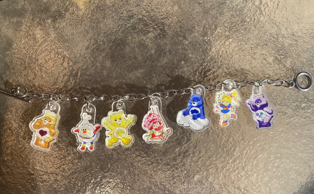 80s Character Charm Bracelet - Etsy