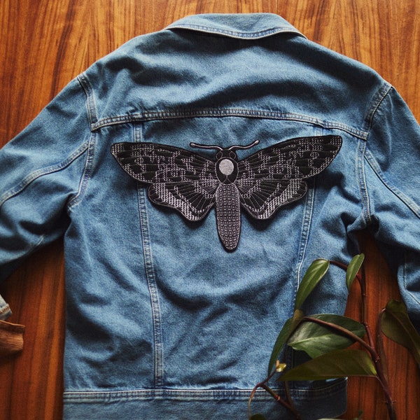 Large Embroidered Patch - Etsy