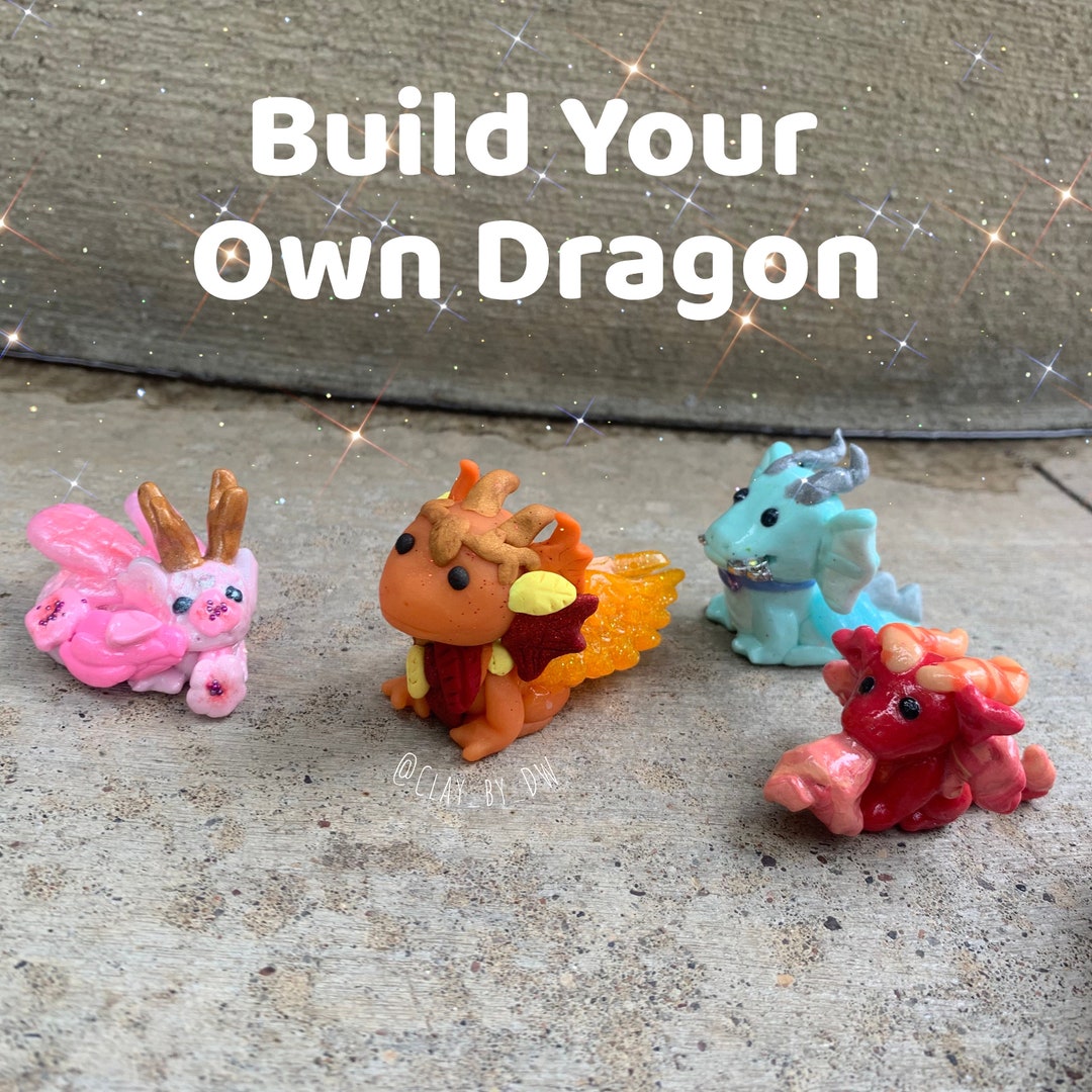 Build Your Own Dragon With a Few Free Mystery Charms - Etsy