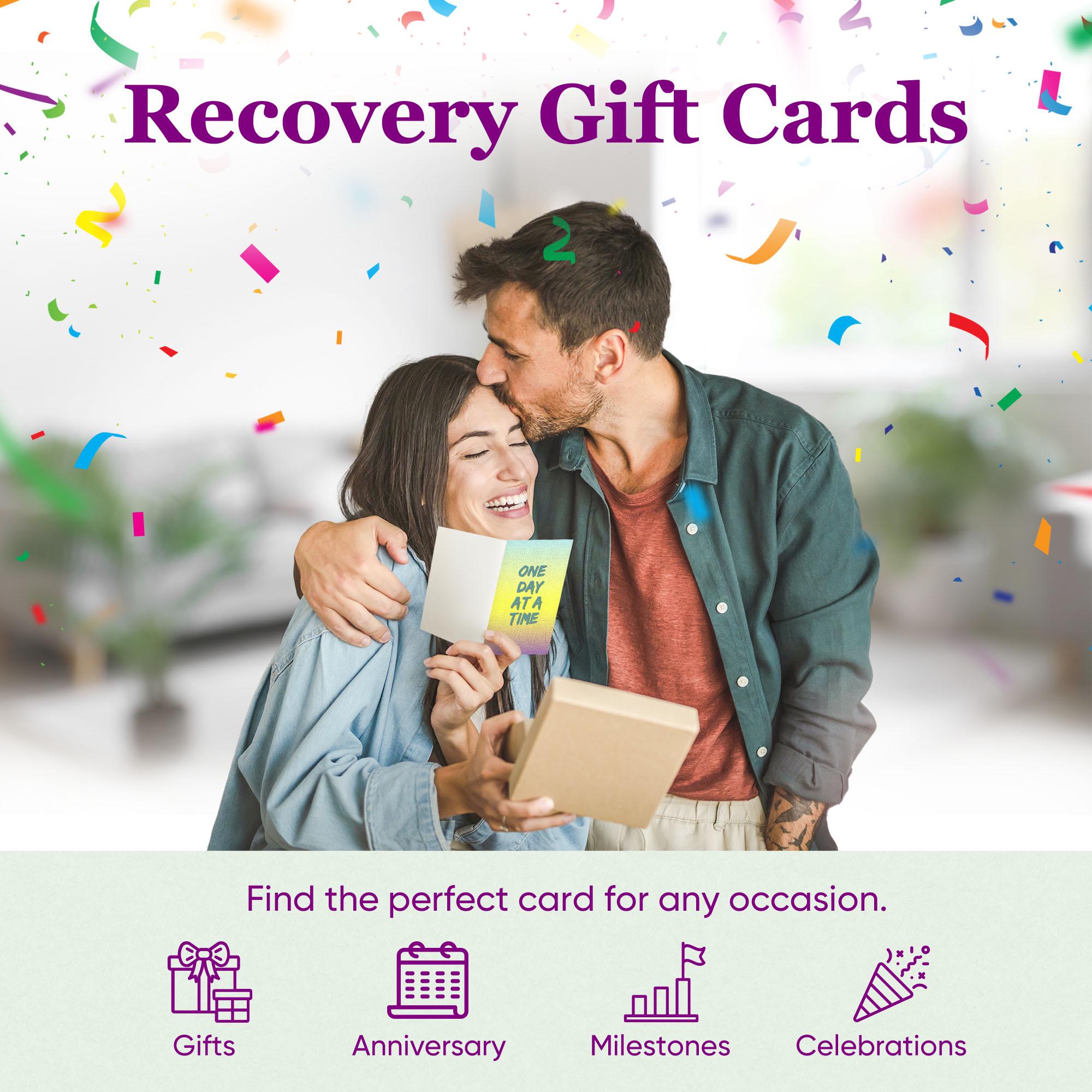10-pack Recovery & Sobriety Greeting Cards (5x7) | AA, 12-step ...