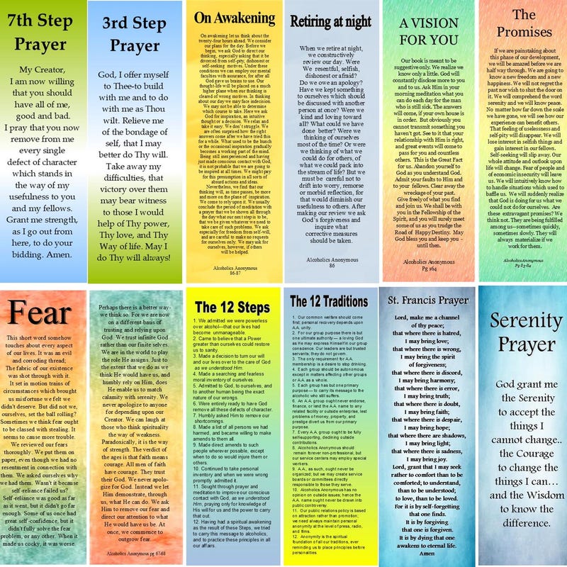 Alanon 12 Step Book - Etsy