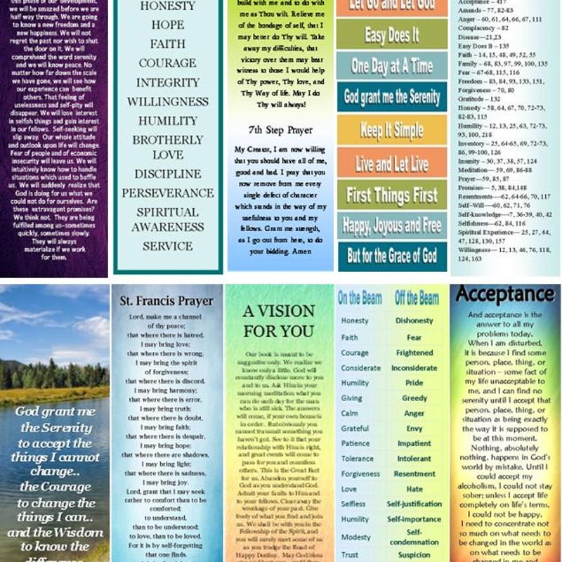 12 Step Recovery - Etsy