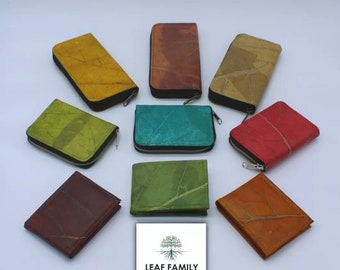 Teak Leaf Wallet - Etsy