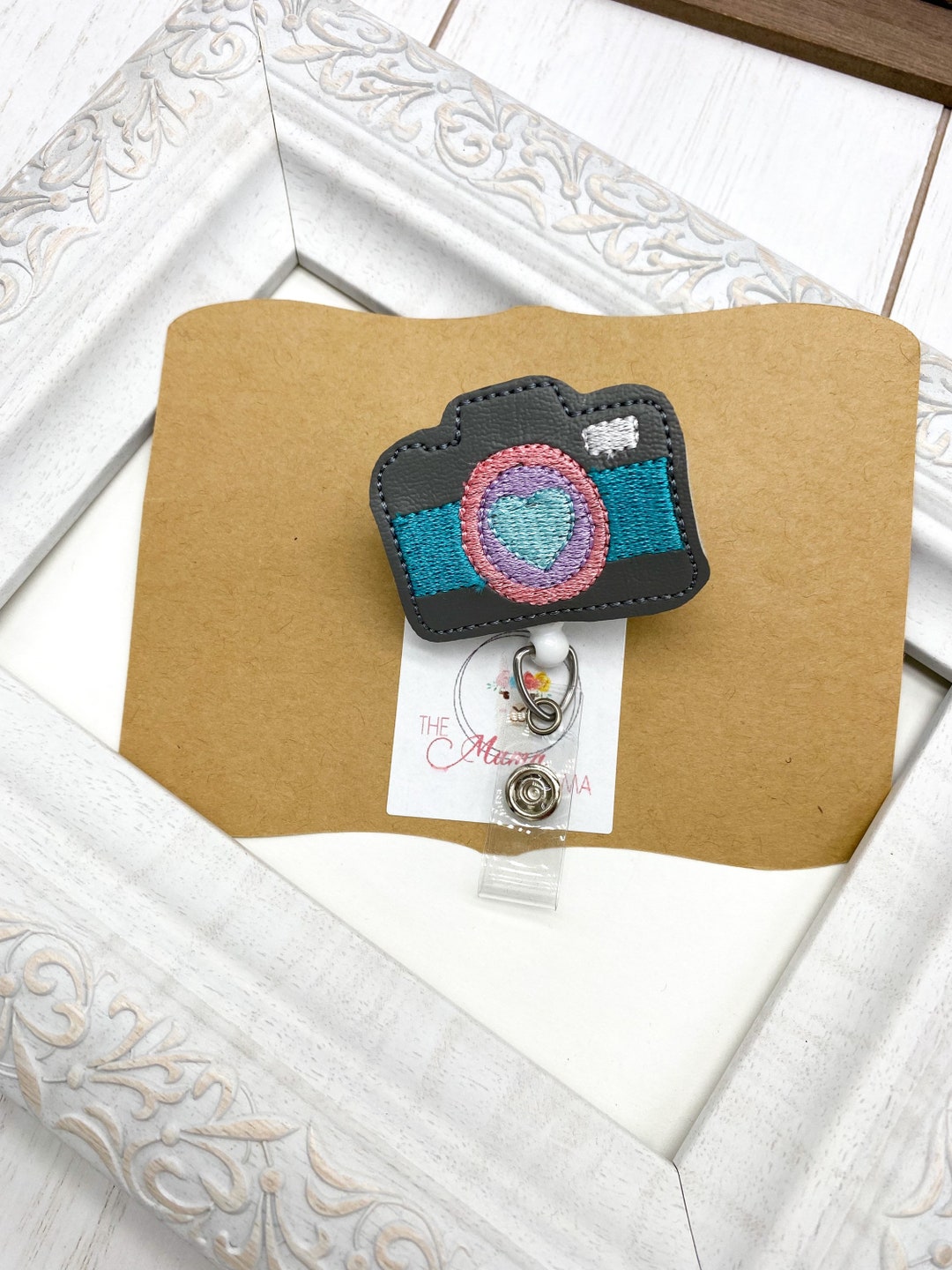 Camera Badge Topper, Interchangeable Badge Reel, Nurse Badge Buddy ...