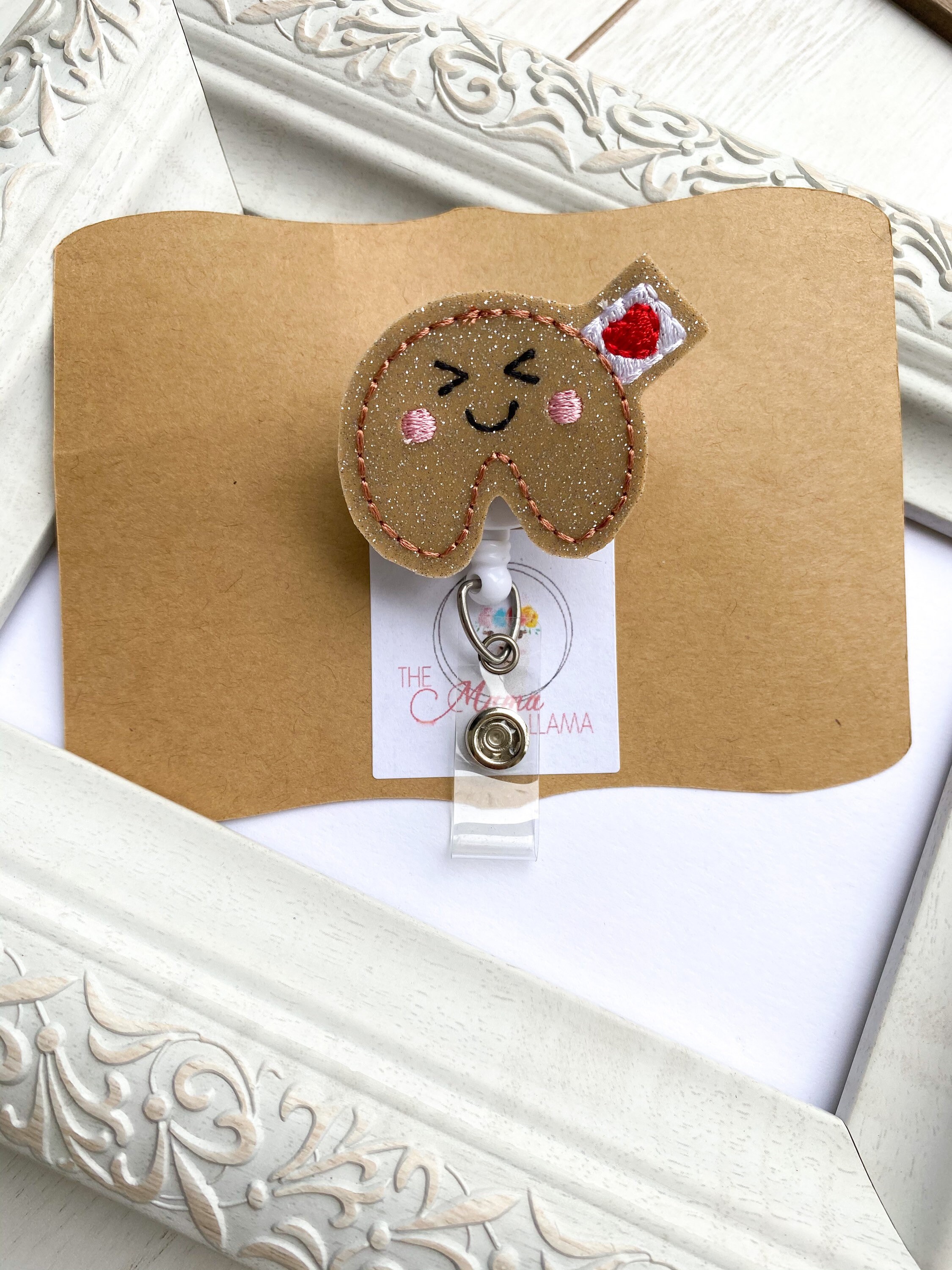 Cute Fortune Cookie Badge Topper Interchangeable Badge Reel | Etsy
