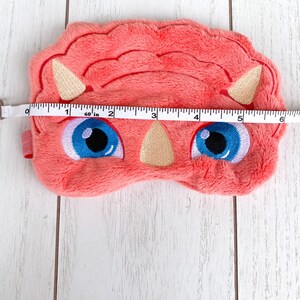 Pink Dinosaur Sleep Mask, Children's Sleep Mask, Gift for Kids ...