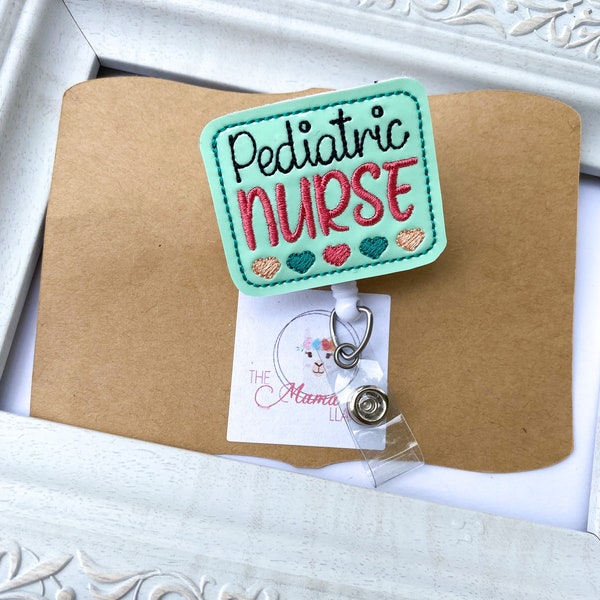 Pediatric Nurse Badge Topper - Etsy