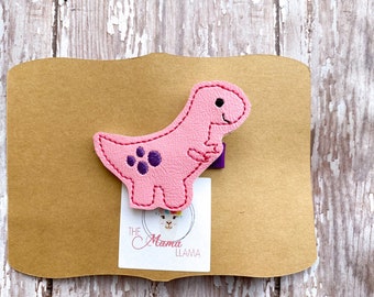 T Rex Hair Clip - Etsy