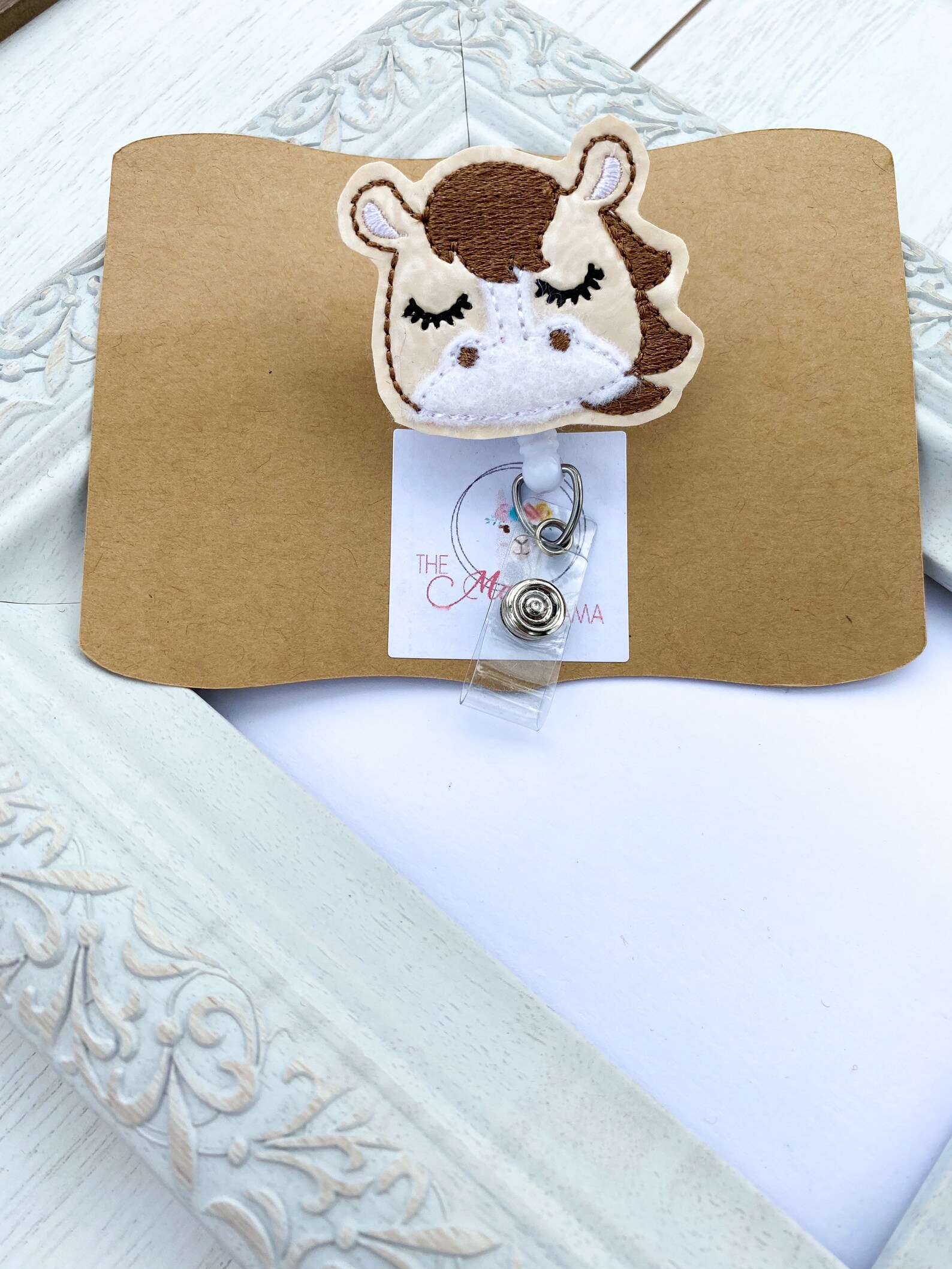 Farm Animal Badge Topper Set Interchangeable Badge Reel - Etsy