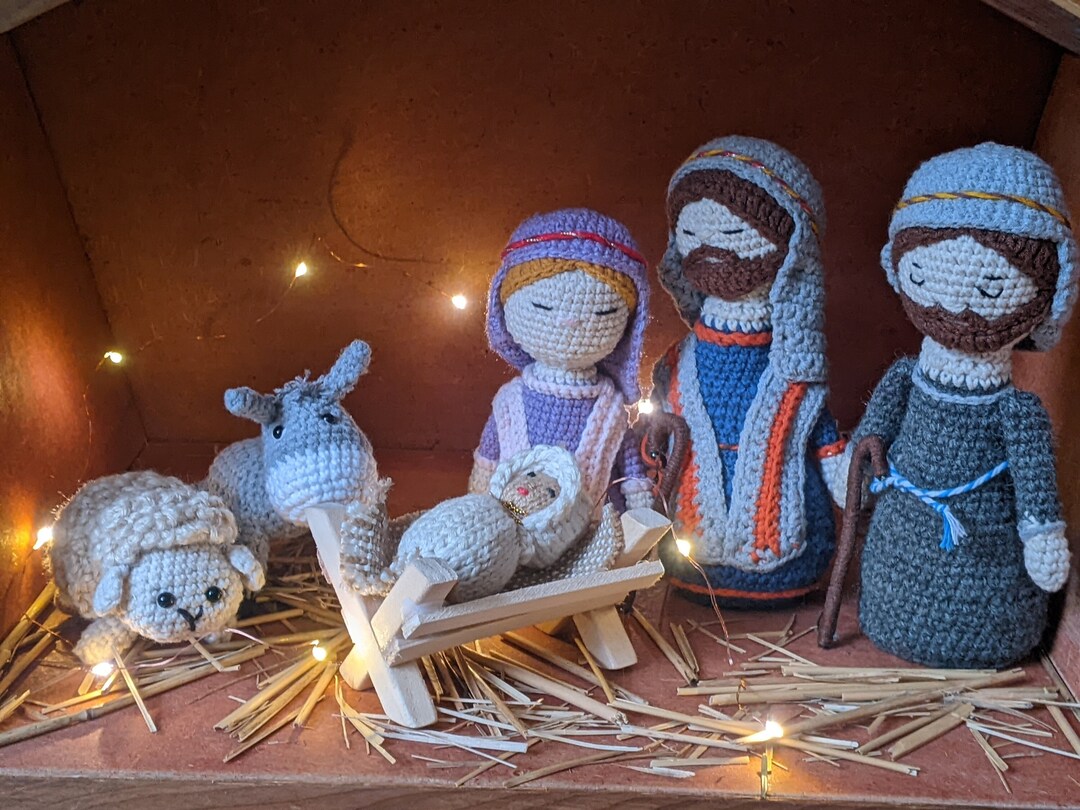Nativity Set Crochet - Etsy