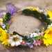 Sunflower Crown Sunflower Headband Fall Flower Crown Baby - Etsy