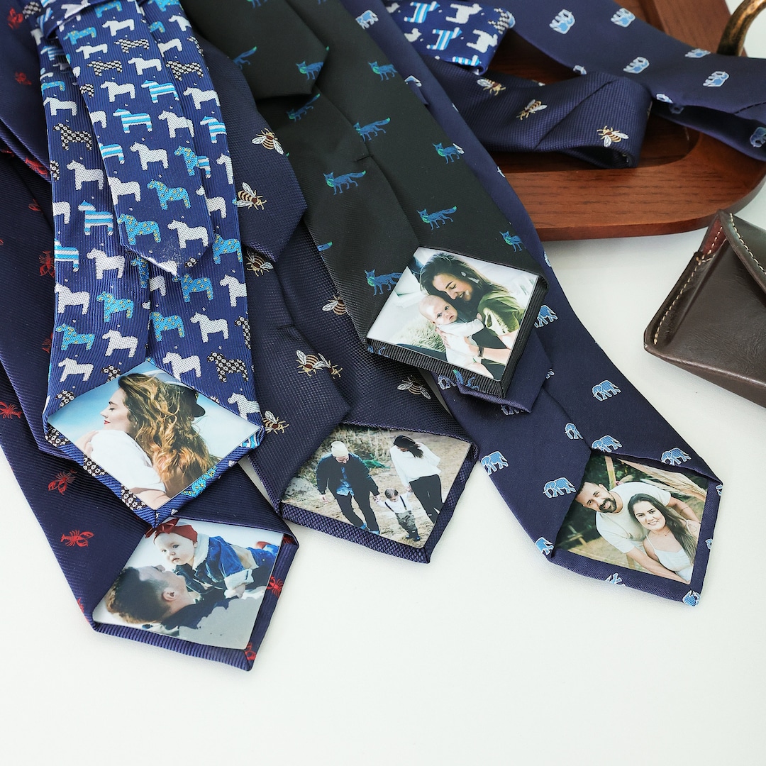 Custom Printed Picture Ties, Personalized Photo Tie, Photo Tie ...