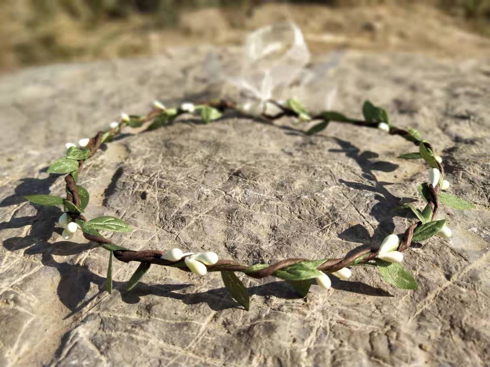 Wedding Bridal Headpiece Red Berry Crown Christmas Flower | Etsy