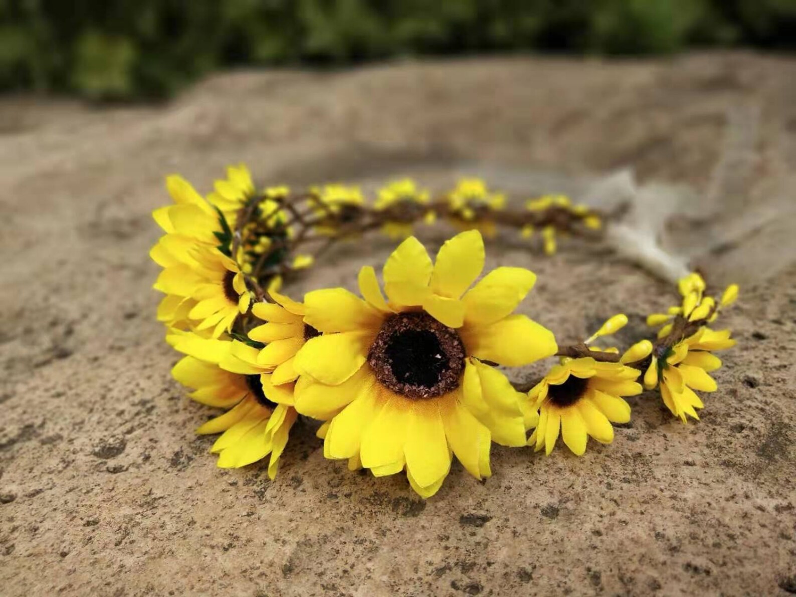 Sunflower crown Summer flower crown women Baby flower crown | Etsy