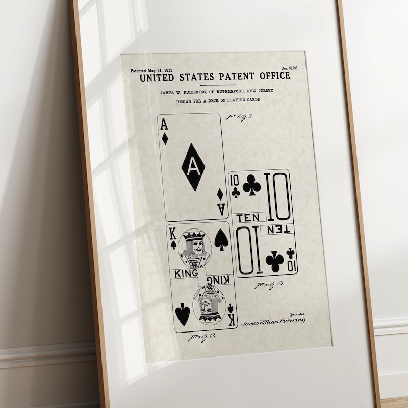 Art Deco Playing Cards - Etsy