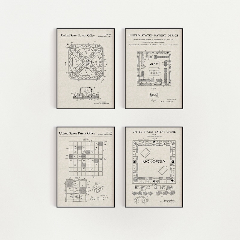 Board Game Art - Etsy
