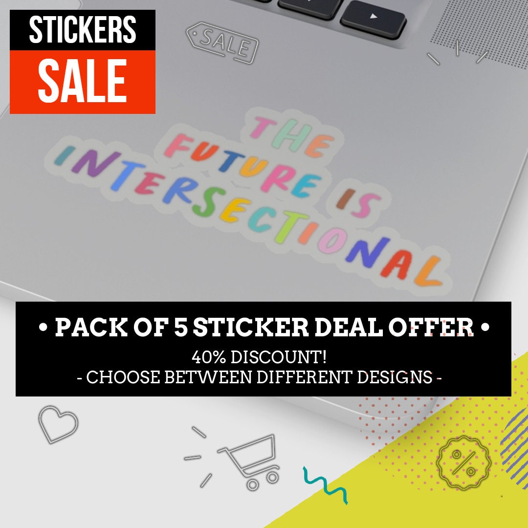 5 Pack Stickers Sticker Combo Pack Combo Pick Any 5 Sticker - Etsy