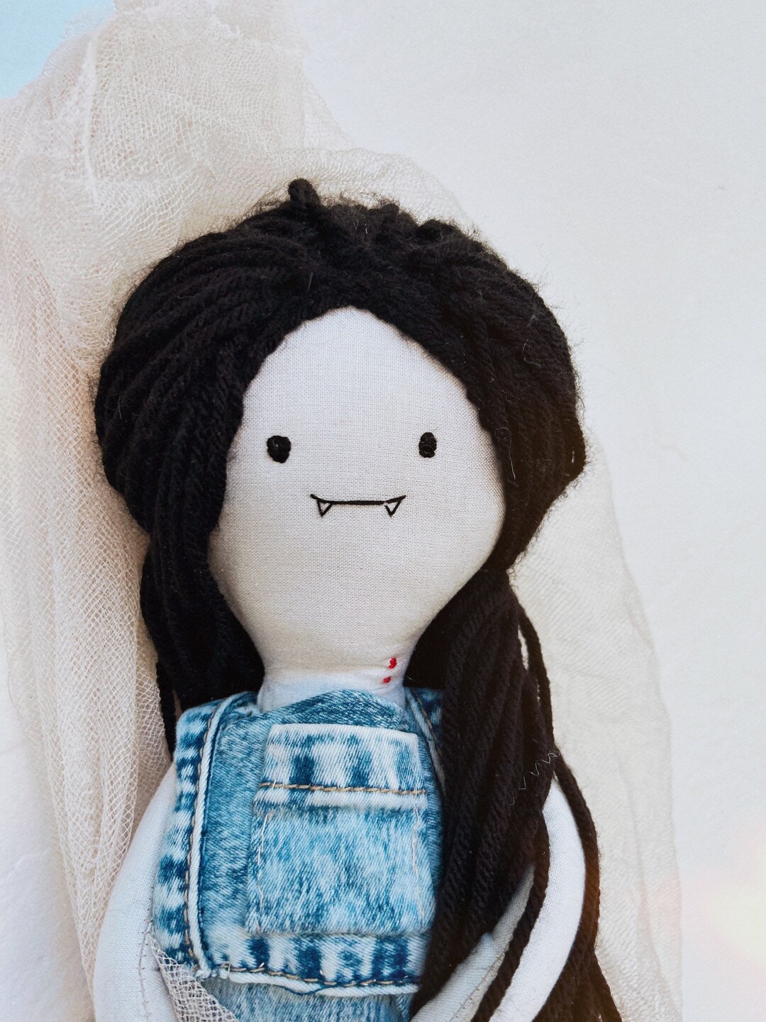 Marceline the Vampire Doll Artist Made Doll Creepy Art Doll - Etsy