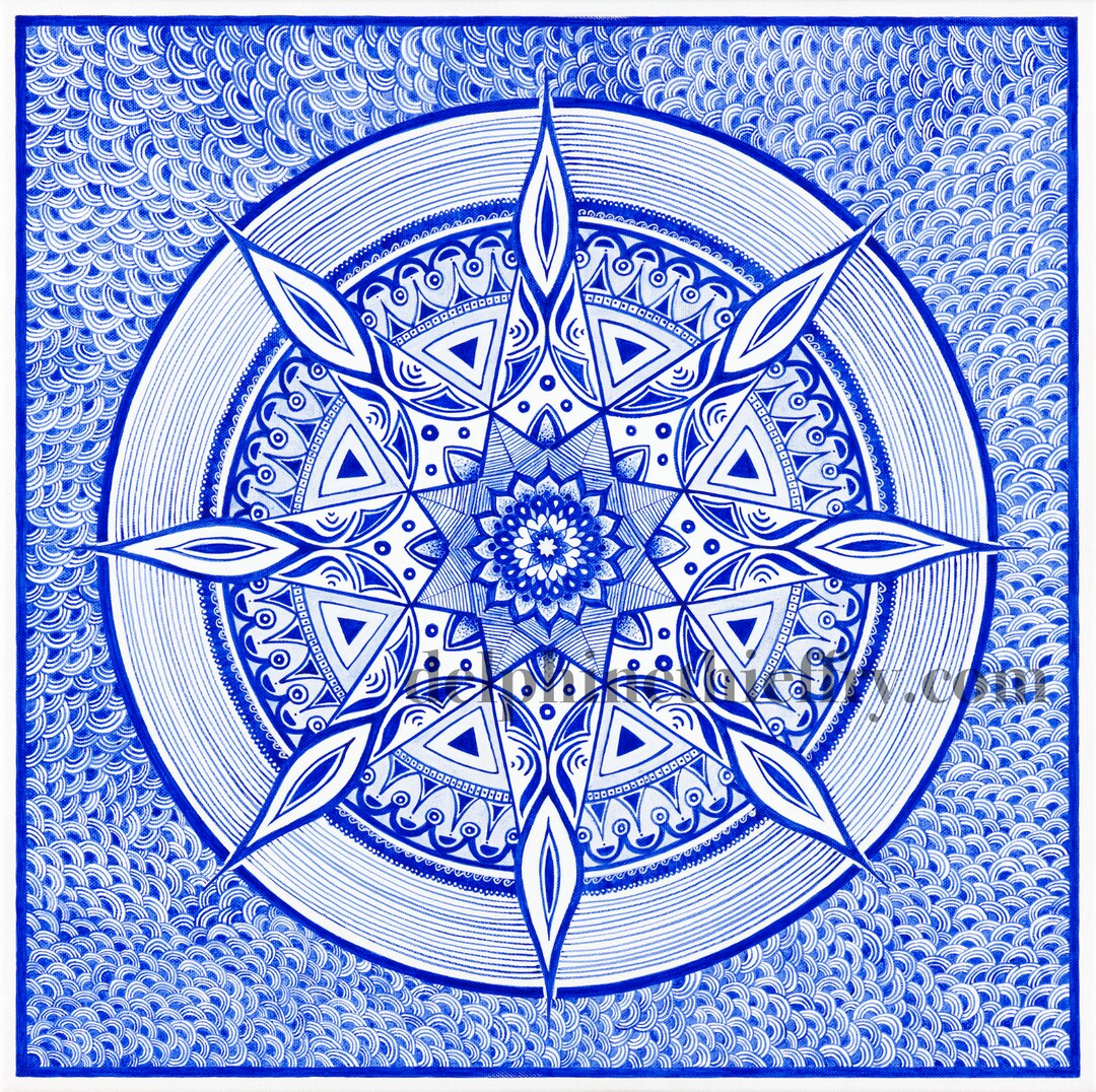 Mandala Art Print intime Incarnation Limited to 50 Numbered and Signed ...