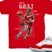 Cherry 11 Shirt | Goat Blueprint - Match Retro 11 Cherry / Red Tee ...