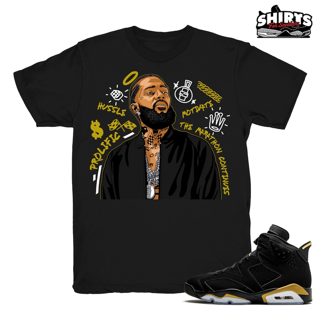 DMP 6 Shirt Nipsey Forever Fly Retro 6 DMP 2020 / Black Tee Shirts - Etsy