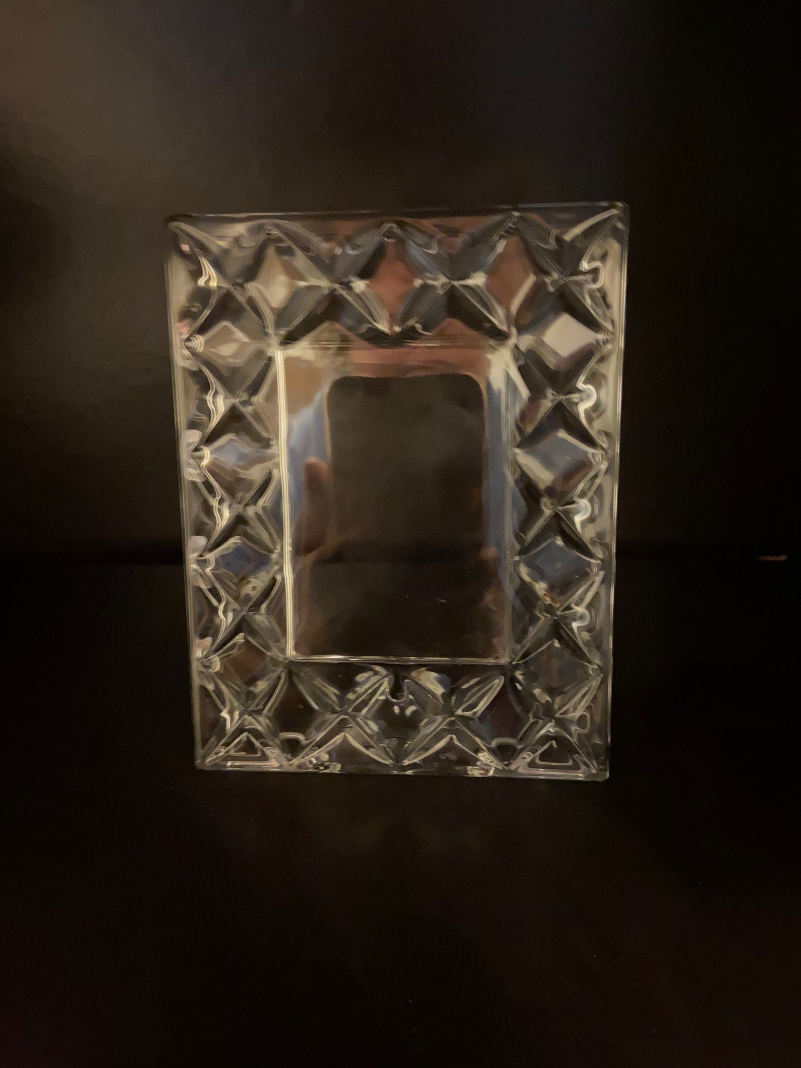 GODINGER 24% Lead Crystal Picture Frame Gift idea Keepsake | Etsy