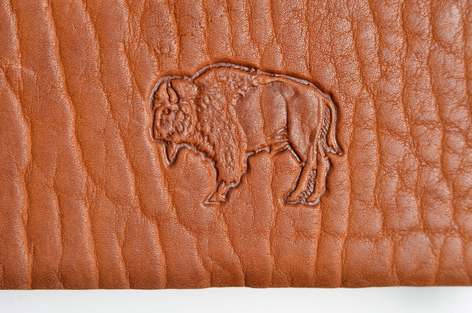 Hand-made Textured Genuine Bison Leather lined - Etsy