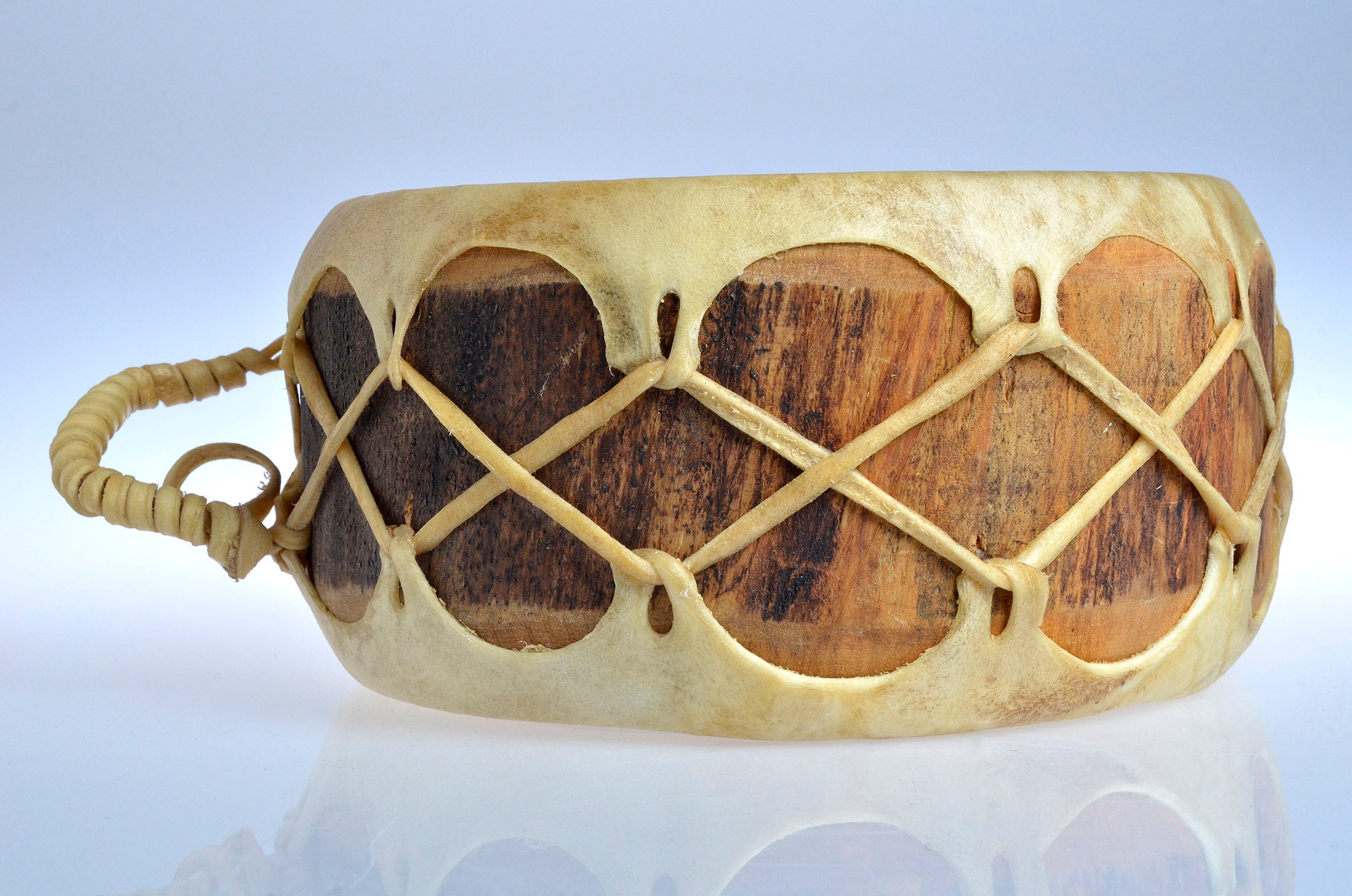 Pueblo Native American Drum by J. Archuleta of the Taos Pueblo. - Etsy