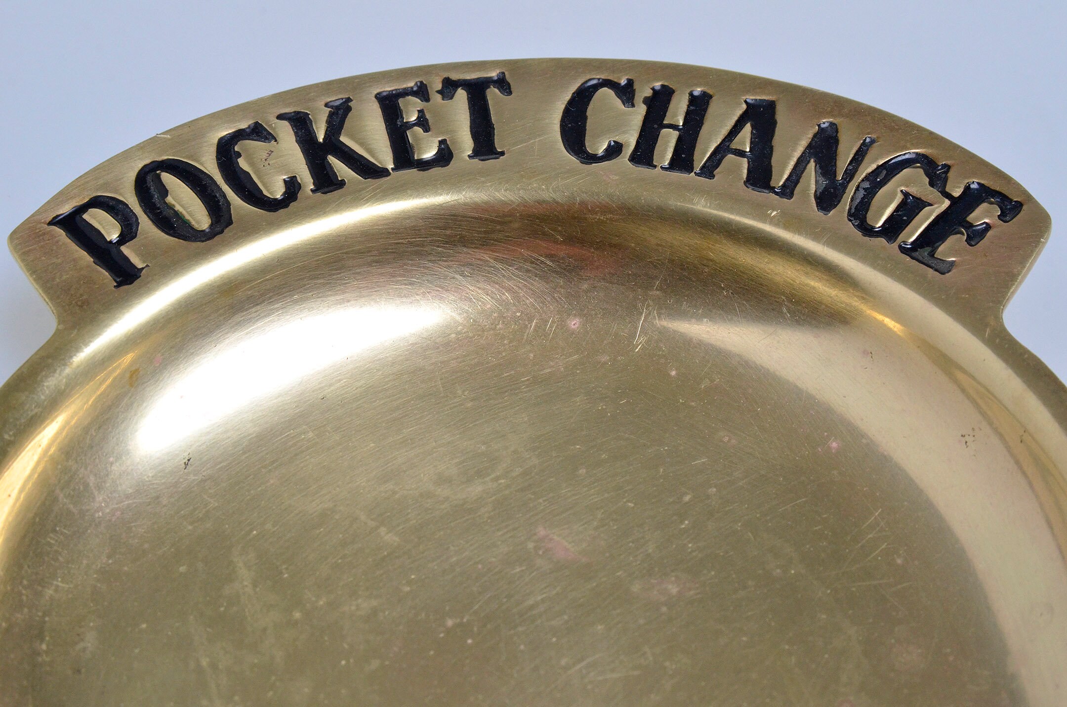 Vintage Brass "pocket Change" Coin/trinket Dish - Etsy Australia