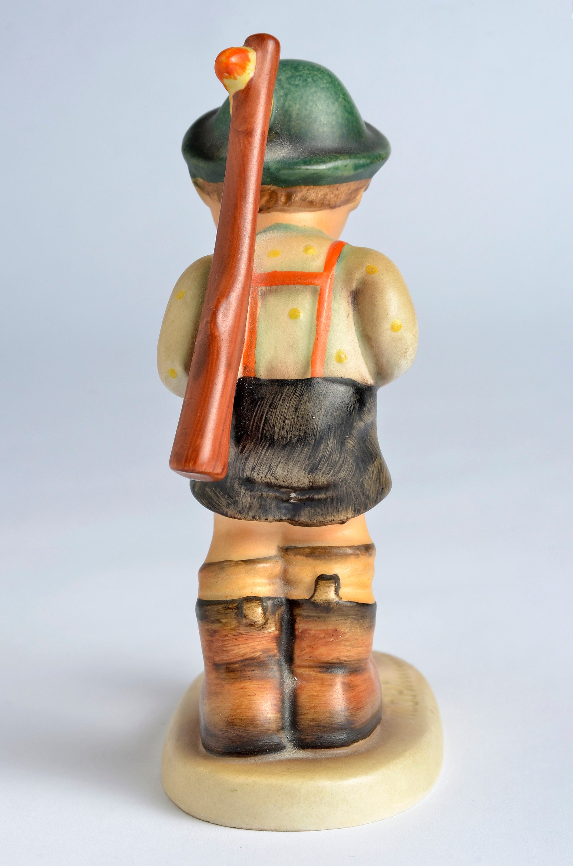 Vintage Goebel Hummel "sensitive Hunter" Boy With Rabbit Figurine (6/0 ...