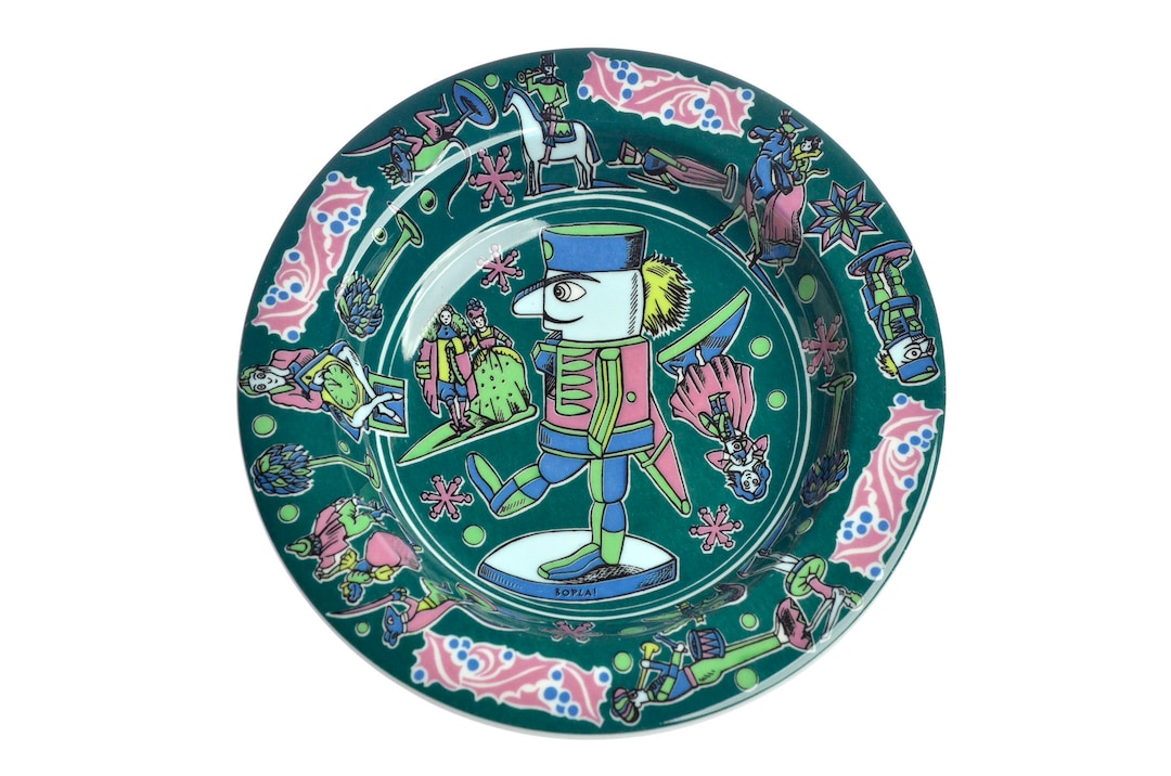 Bopla! "playtime" Nutcracker Porcelain Deep Plate/bowl - Etsy