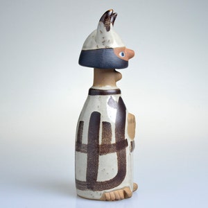 RARE Vintage Stogo Viking Stoneware Figurine — Danish Design by Herluf ...
