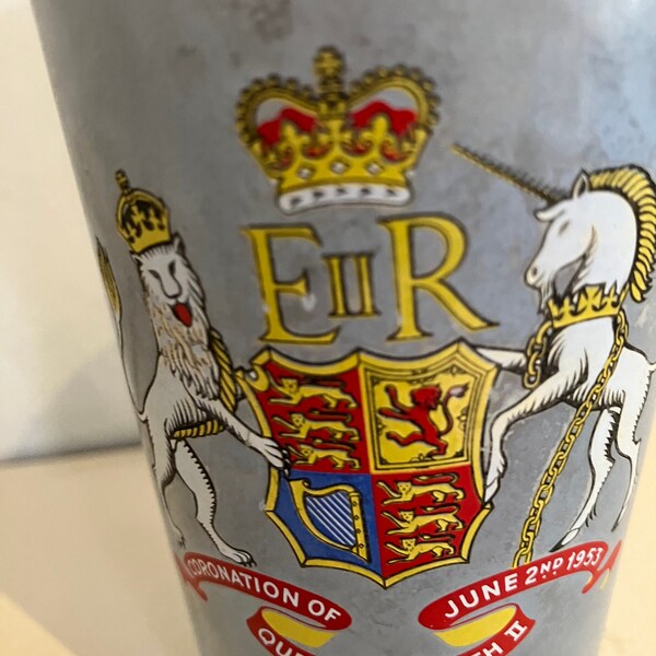 Queen Elizabeth Coronation Glass - Etsy