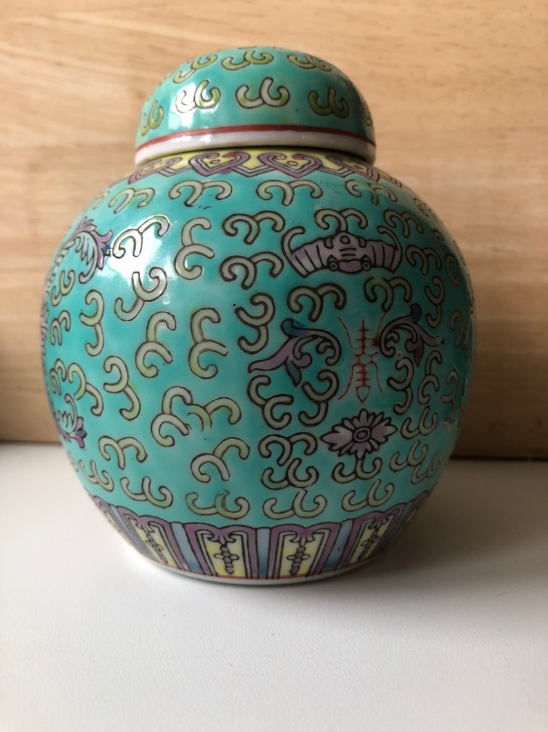 Ginger Jar Chinese Jingde Zhen - Etsy