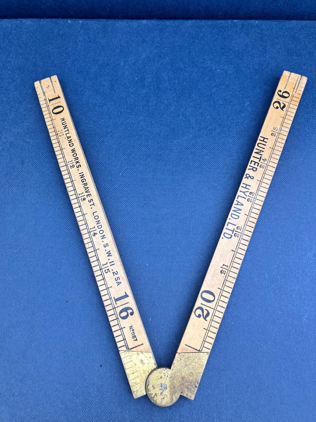 Rabone Boxwood Collapsible Ruler - Etsy