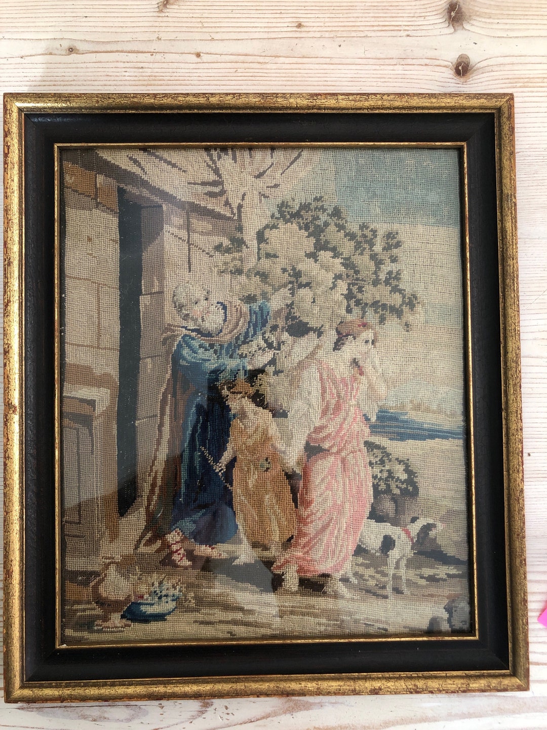 Tapestry: Abraham Banishes Hagar and Ishmael - Etsy