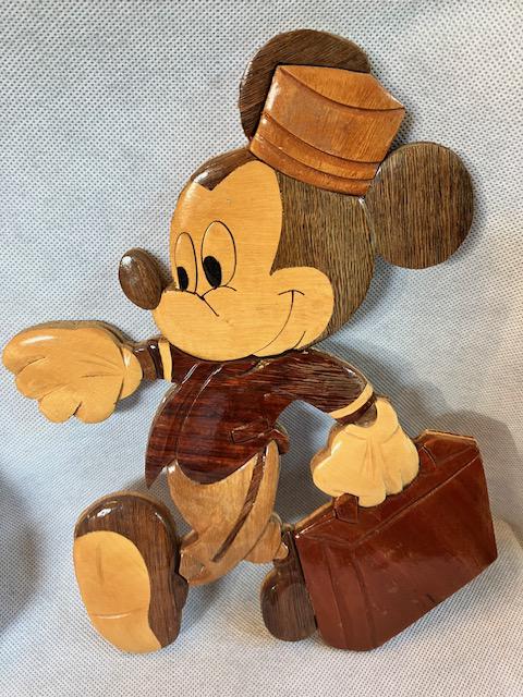 Mickey and Minnie Mouse Wooden Plaques - Etsy
